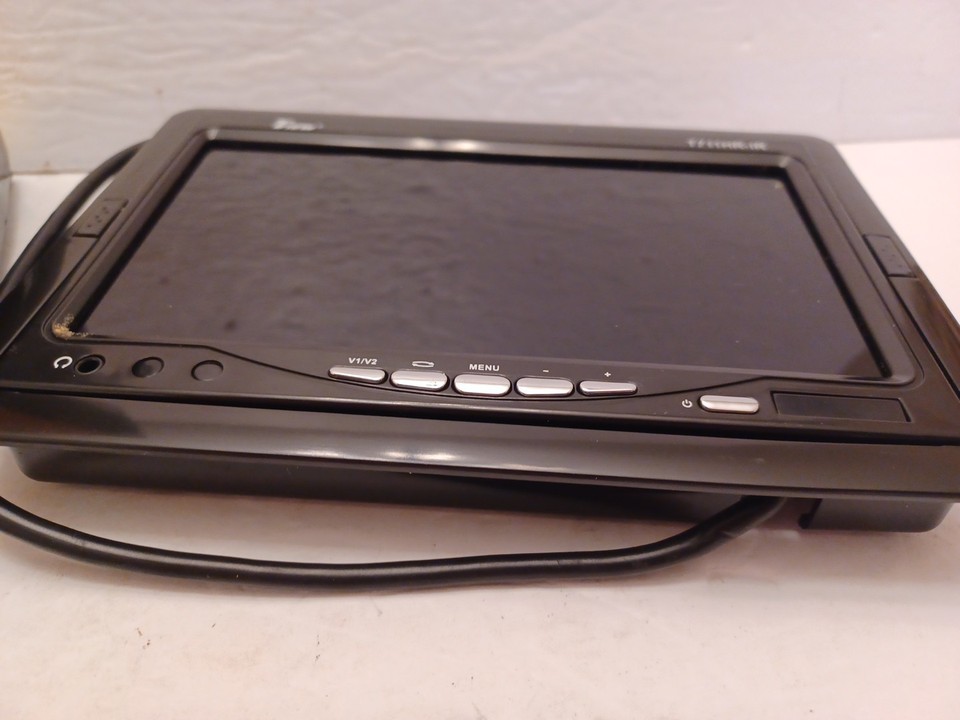 7" LCD Headrest Monitor With Shroud, Stand & Remote T-View Model ...
