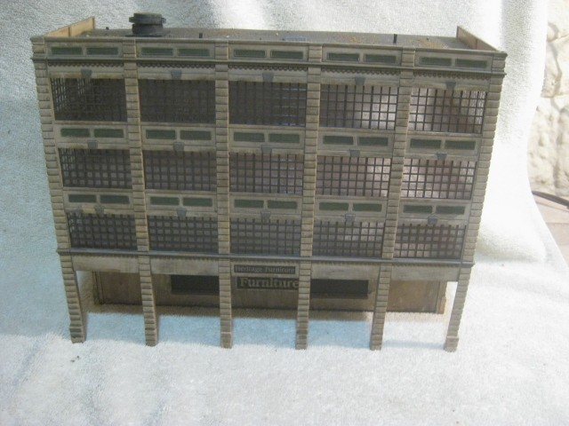 HO Scale Large Factory/Warehouse FRONT Assembled-Weathered-Detailed | eBay