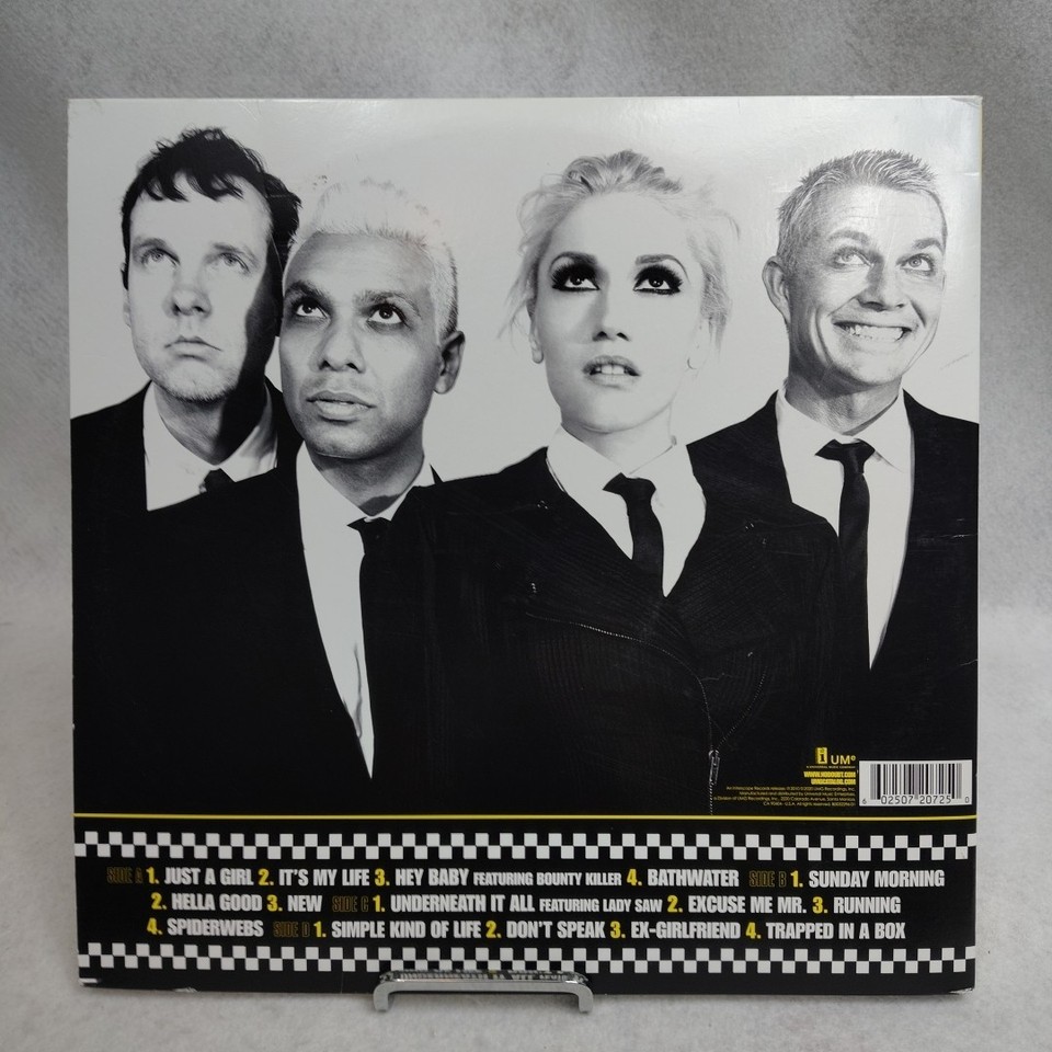 No Doubt ICON 2LP Greatest Hits Yellow & White Vinyl LP Record – Near ...