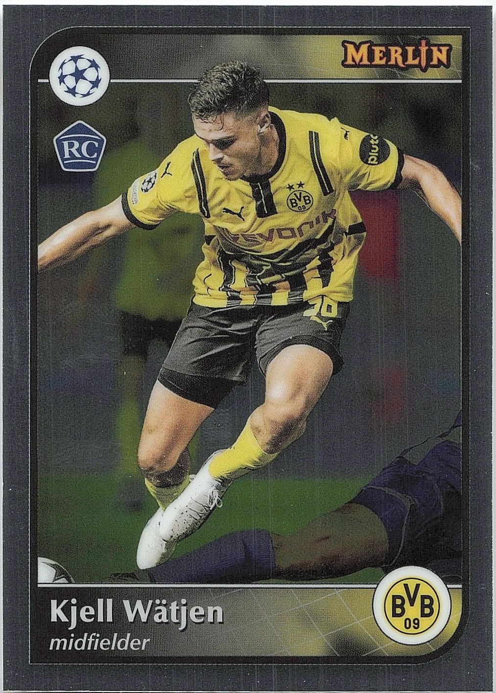 2024-25 Topps Merlin Uefa Club Competitions - Kjell Watjen #113 (RC ...