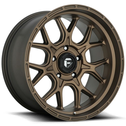 20x10 Matte Bronze Wheels Fuel D671 Tech 5x5/5x127 -18 (Set of 4) 71.5 ...