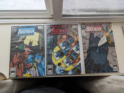 Batman 433, 434 & 435 (1989) The Many Deaths of the Batman Arc, John ...