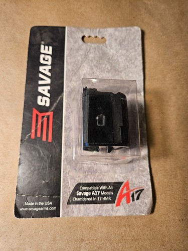 Savage Arms MAGAZINE A17 17 HMR 10 Round Rotary Mag 90022 OEM NEW 10rd ...