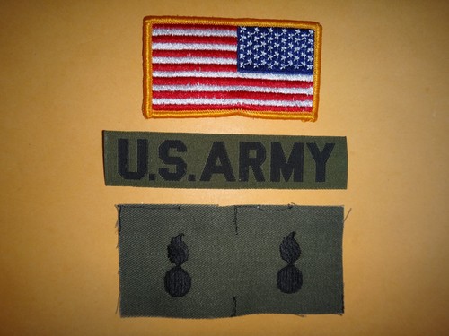 4 Toppe : Bandiera USA + US Army Stampa Nastro Tascabile + Paio Di ...