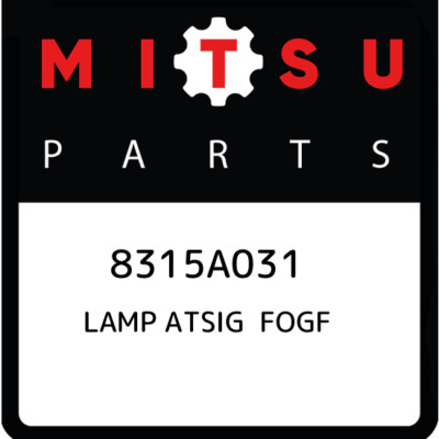 8315A031 Mitsubishi Lamp atsig fogf 8315A031, New Genuine OEM Part | eBay