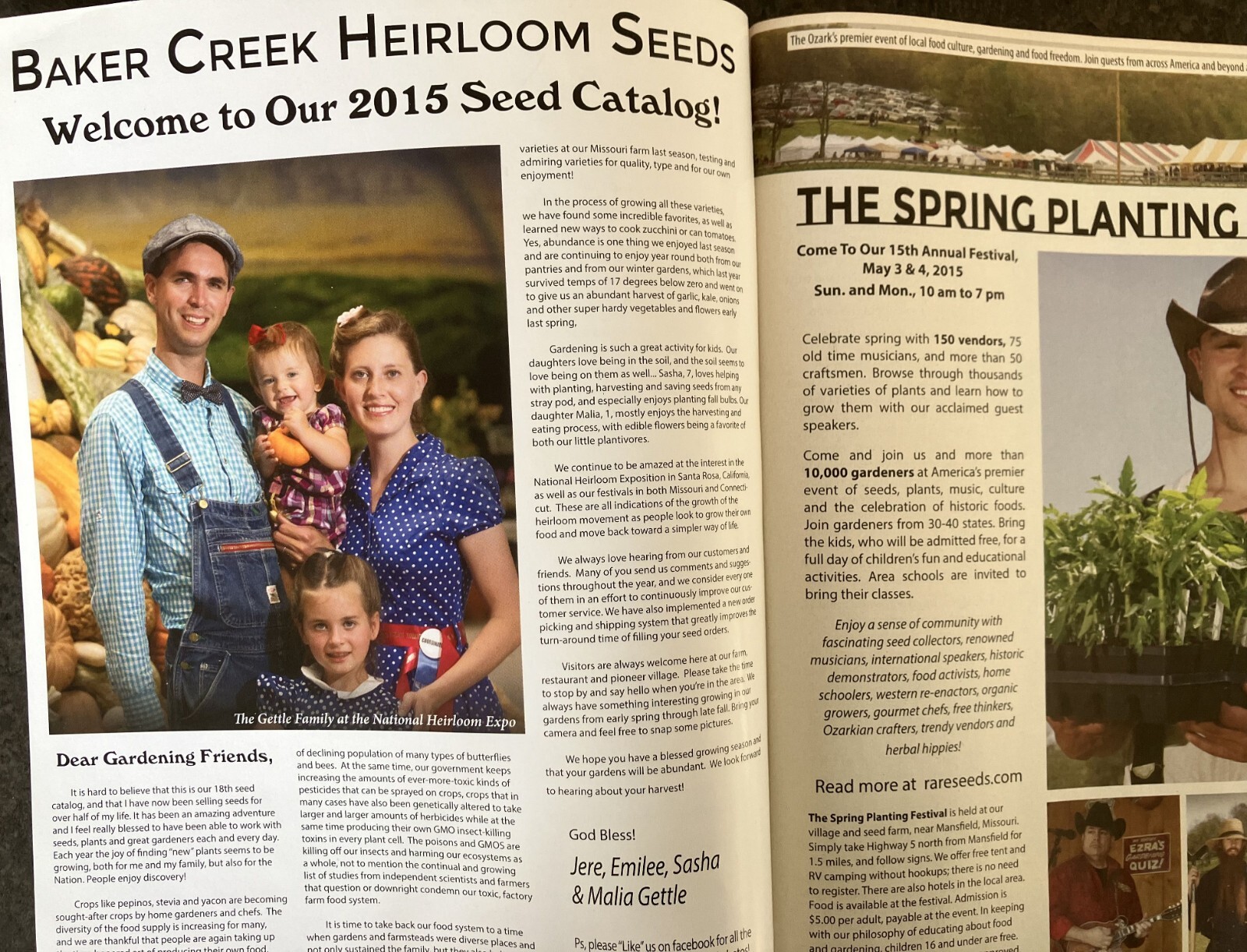 Baker Creek Heirloom Seeds, Rare Seeds 2015 Catalog, Non GMO Seeds | eBay