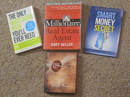 Lot Of 4 Financial Books The Secret, Smart Money Secret, Negotiation ...
