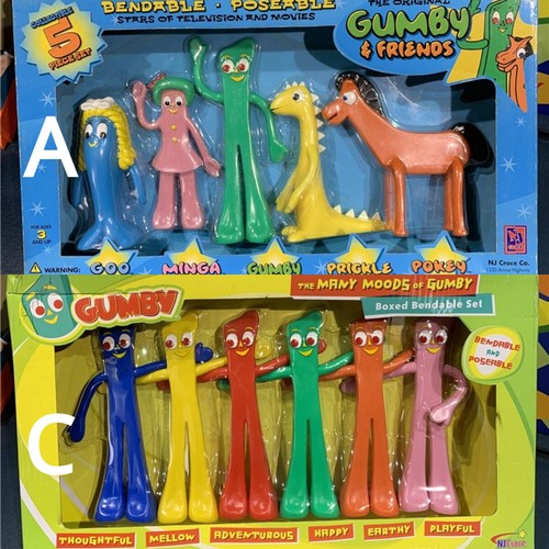 Gumby & Friends Bendable Poseable Figures Toy | eBay
