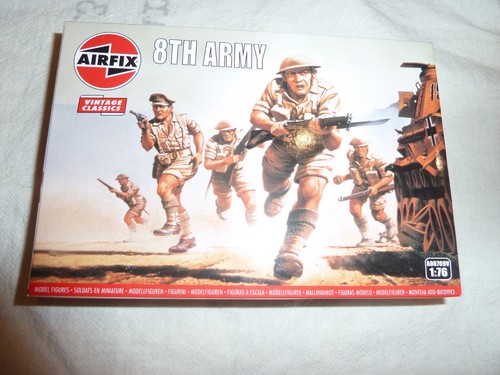 1/72 Scale Airfix WW ll British 8th Army Model Kit, New In Box | eBay