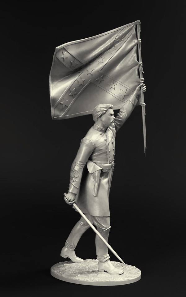 confederate colonel american civil war in 54mm | eBay