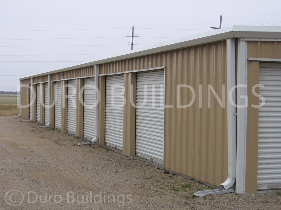 NEW DURO Steel Mini Self Storage 40x100x8.5 Metal Prefab Building ...