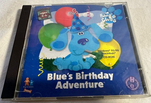 Blue's Clues Blue's Birthday A Learning Adventure (Windows/Mac, 2000 ...