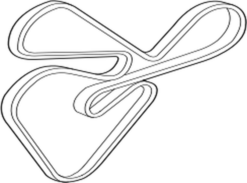 252122G710 Hyundai Vribbed belt 252122G710, New Genuine OEM Part | eBay