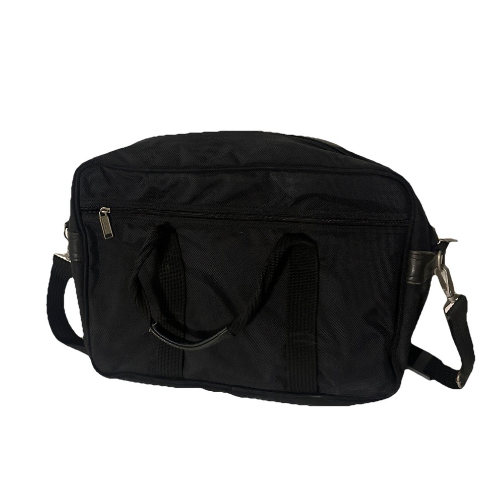 Lucas Gear Messenger Bag Crossbody Travel Case Office Carry On Black ...