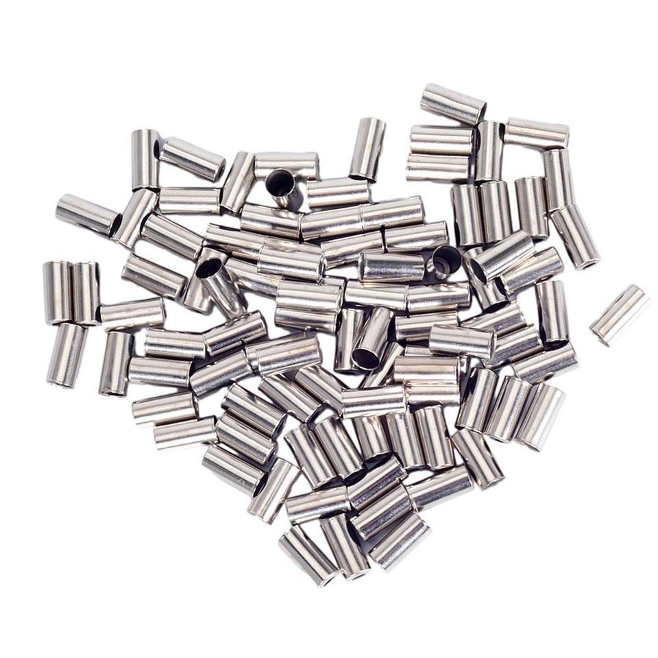 Bicycle Brake Cable Ferrule Bicycle Gear Cable Ferrule Nickel Plated No ...