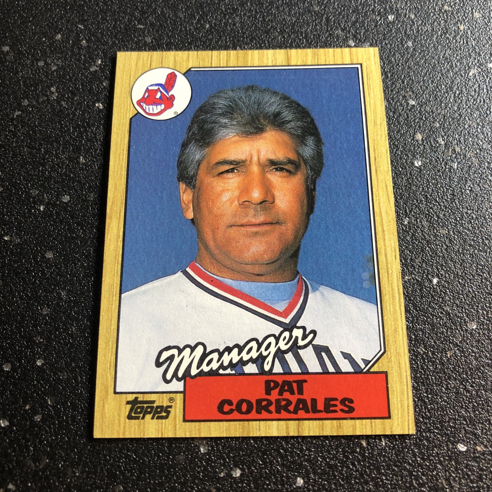 Pat Corrales 1987 Topps Baseball #268 MLB Cleveland Indians Manager | eBay