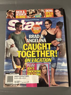 Jessica Simpson Angelina Jolie star magazine may 9 2005 | eBay