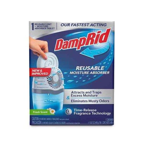 Damprid Fresh Scent Eliminates Odor Drop-In Tab Moisture Absorber ...