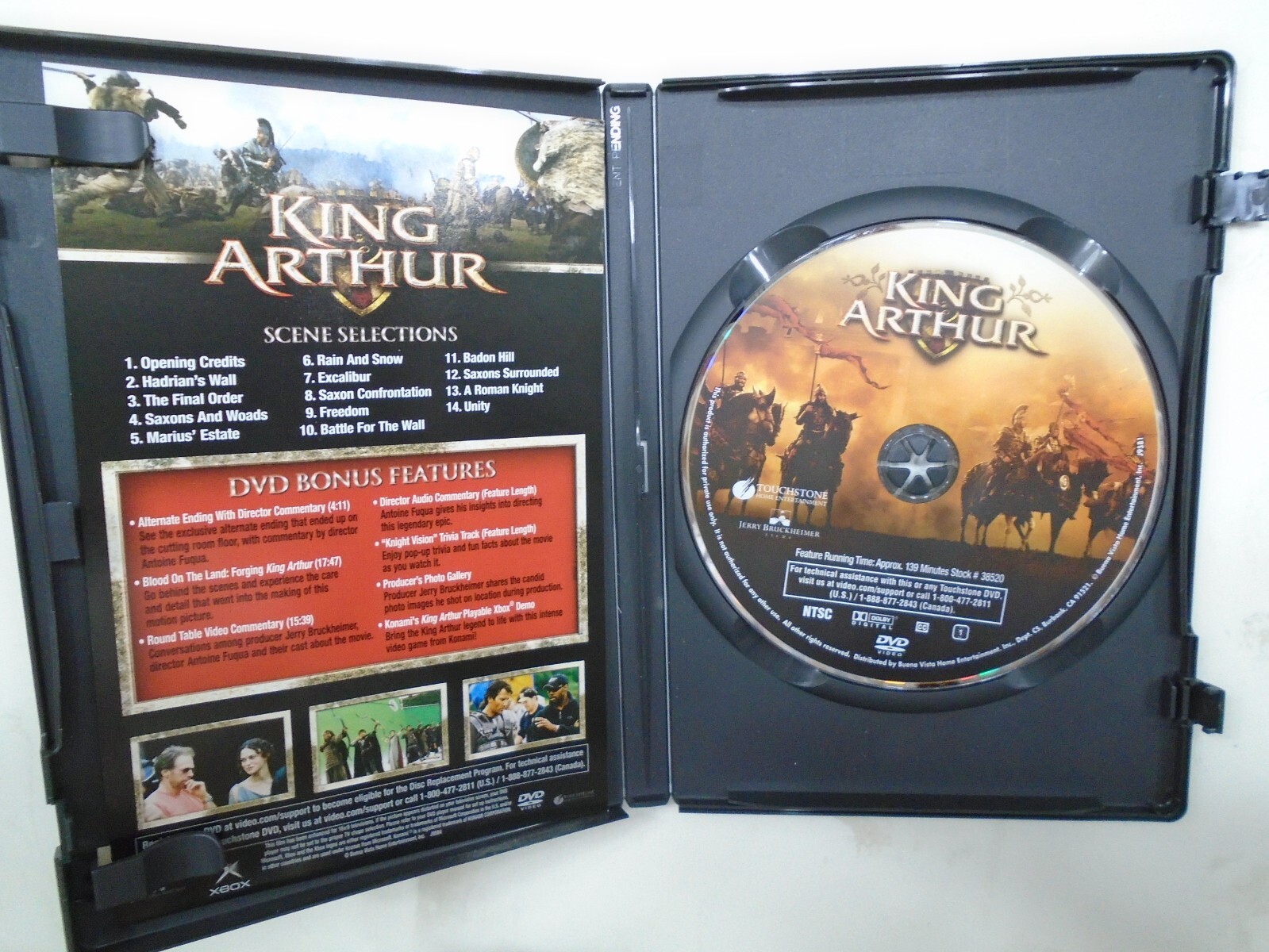 King Arthur Director's Cut Extended Version DVD WIDESCREEN | eBay