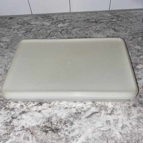 VTG Tupperware Sheer Deli Meat Bacon Container 794-5 Size: 11 x 6-3/4 ...