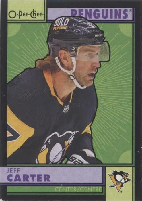 2022-23 O-Pee-Chee - Jeff Carter #438 Retro Black Border /100 for sale ...