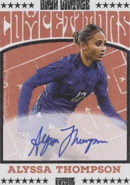 2022 Onyx Vintage Competitors - Alyssa Thompson #CAAT Autographs (AU ...
