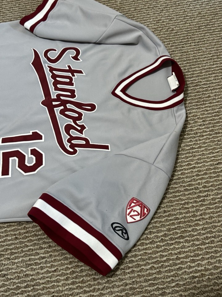 Stanford Cardinal Rawlings Baseball Team Issued Sewn Game Jersey Men’s ...