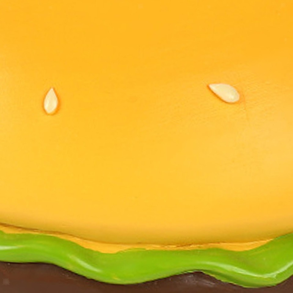 Hamburger Tissue Box Holder Burger Shaped Restaurant Restroom Tissue ...