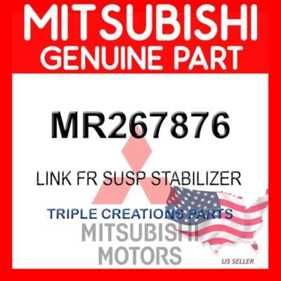 Genuine Mitsubishi Mr267876 Link Fr Susp Stabilizer OEM | eBay