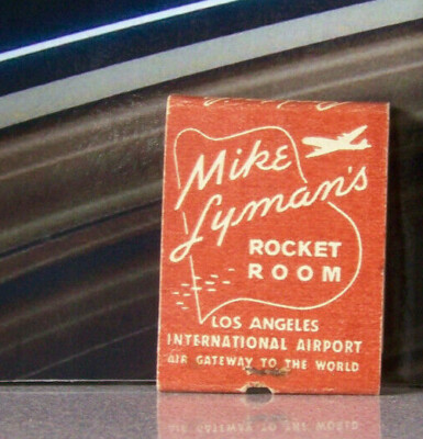 Rare Vintage Matchbook K2 Los Angeles California Mike Lyman Rocket Room ...