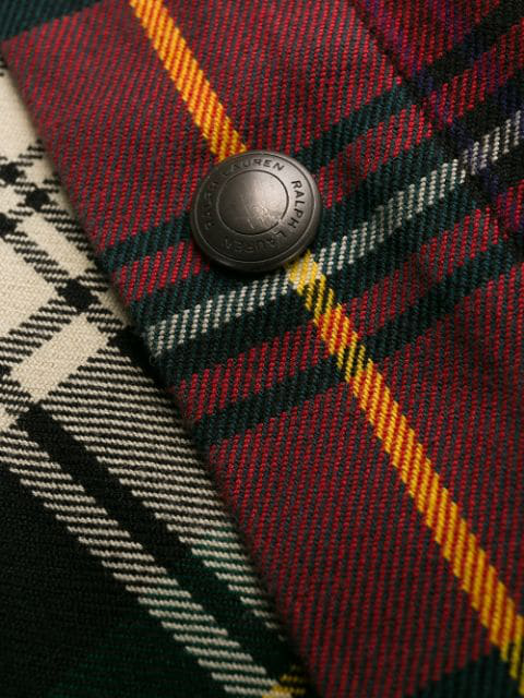 Polo Ralph Lauren Patchwork Crest Snap Button Hoodie Shirt Jacket NWT ...