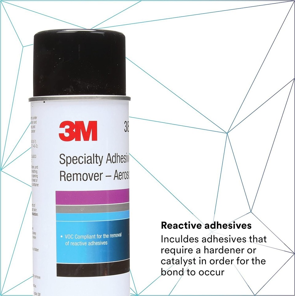 3M Specialty Adhesive Remover 38984, Transparent, Solvent Based, Easy ...