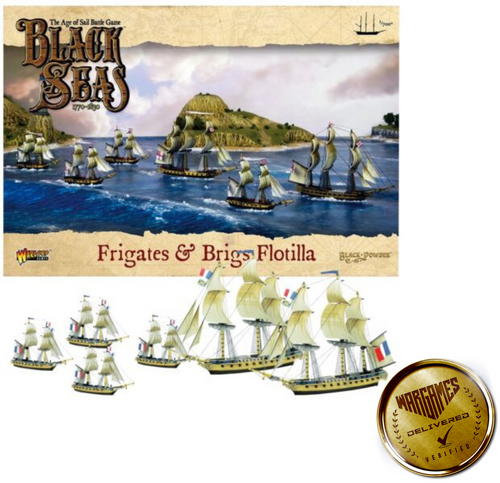 Warlord Games Black Seas - Frigates & Brigs Flotilla (1770 - 1830) | eBay