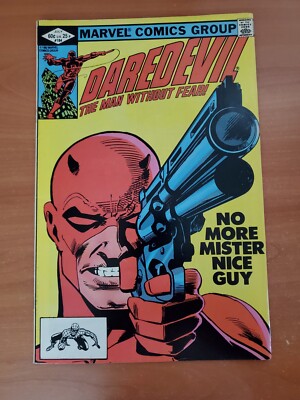 Daredevil 184 NM- / 1st Team-Up Punisher & Daredevil / (1982) / Frank ...