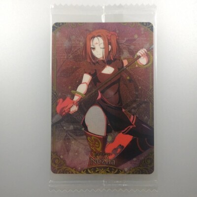Fate Grand Order FGO | Nezha : Lancer | R15 Bandai wafer card Japan Ver ...