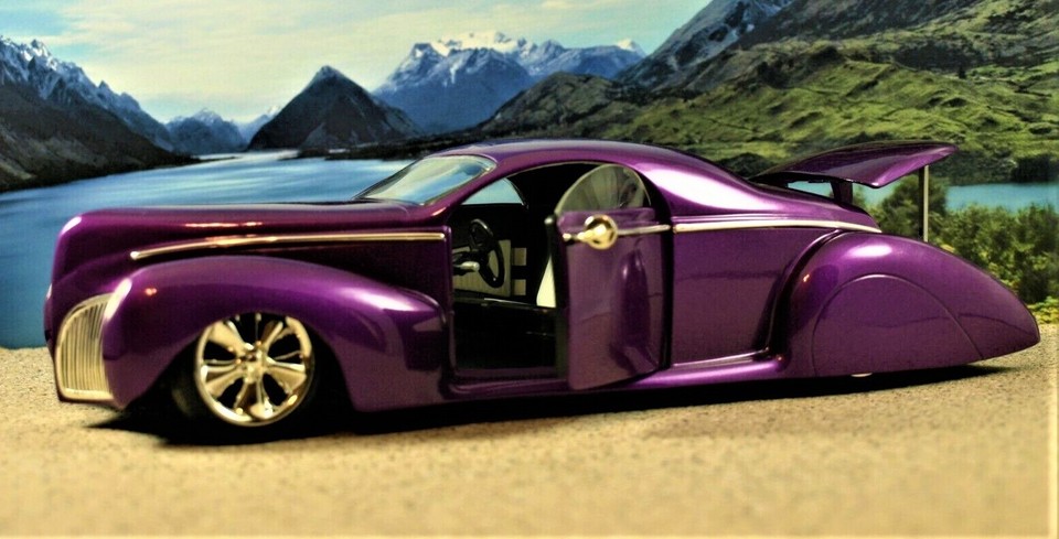Race Car Classic Custom Built Concept Hot Rod Carousel Purple GT1 ...