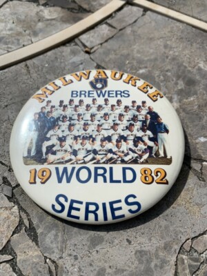 MILWAUKEE BREWERS 1982 WORLD SERIES BUTTON | eBay