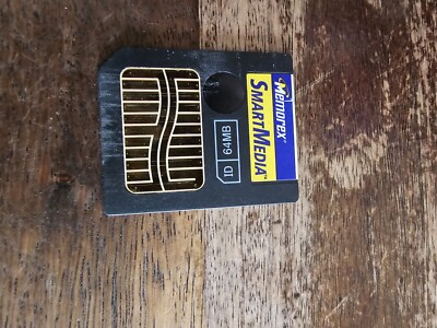 64MB "SMART MEDIA" MEMORY CARD MADE IN KOREA UNBRANDED PREOWNED *NOT ...