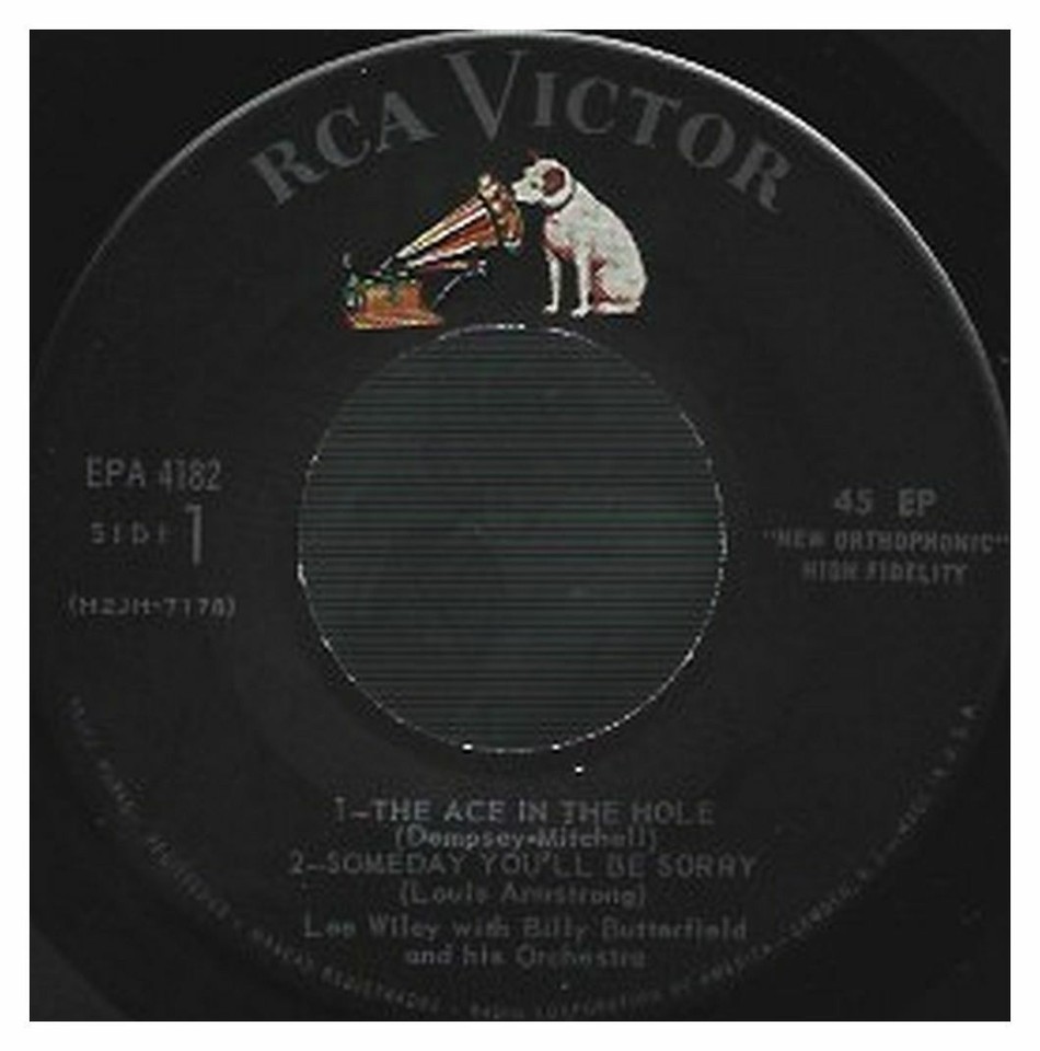 Lee Wiley w/ Billy Butterfield - A Touch of the Blues VINYL 45 EP | eBay