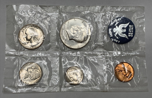 1965 SMS Special Mint Set United States Currency Coin San Fransico Half ...