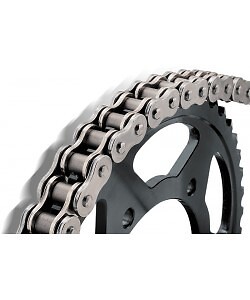 BikeMaster - 420 X 112 - 420 Standard Chain, 112 Links - Natural for ...