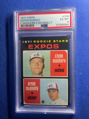 1971 Topps Baseball #376 1971 Expos Rookies PSA 6 | eBay