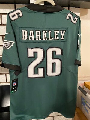 #26 Saquon Barkley Philadelphia Eagles NFL Stitched Jersey Mens Size ...