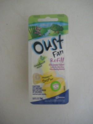 Oust Fan Refill Outdoor Scent 1 Refill Air Freshener NEW-Sealed | eBay