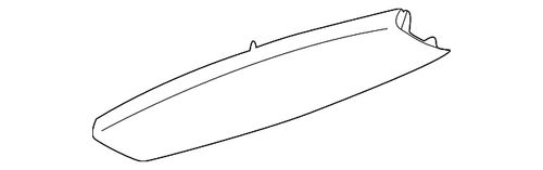 Genuine GM Black Liftgate Upper Center Trim Finish Panel 84445040 | eBay