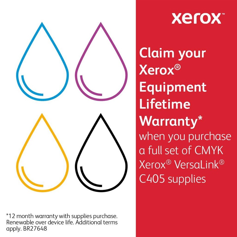 Xerox Toner Cartridge Xerox Genuine VersaLink C400 / C405 Black ...