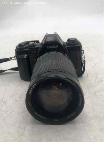 Konica Minolta Black Soligor Zoom Lens Built-In Light Compact SLR Film ...