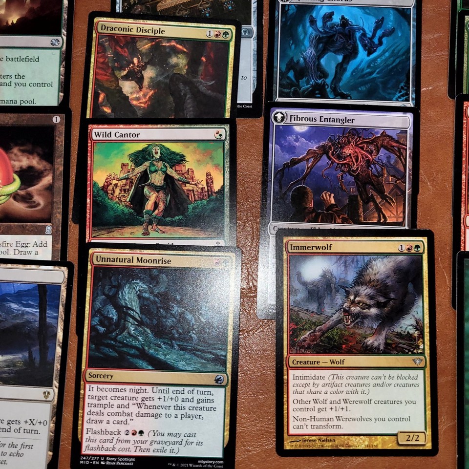 Magic Commander Deck MTG 100 - ***WEREWOLF*** Wolves Draw Cards Too for Fun Game | eBay