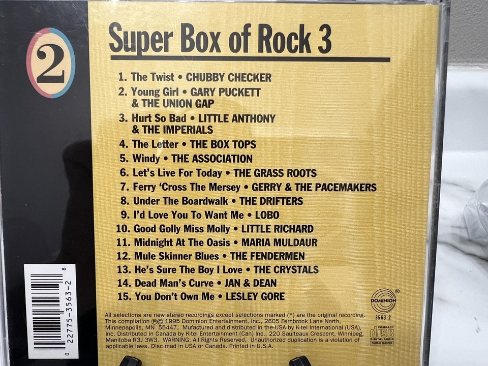 Various Artists - Super Box of Rock - 1,2 & 3 VOLUME 3 - [3 CD SET] | eBay