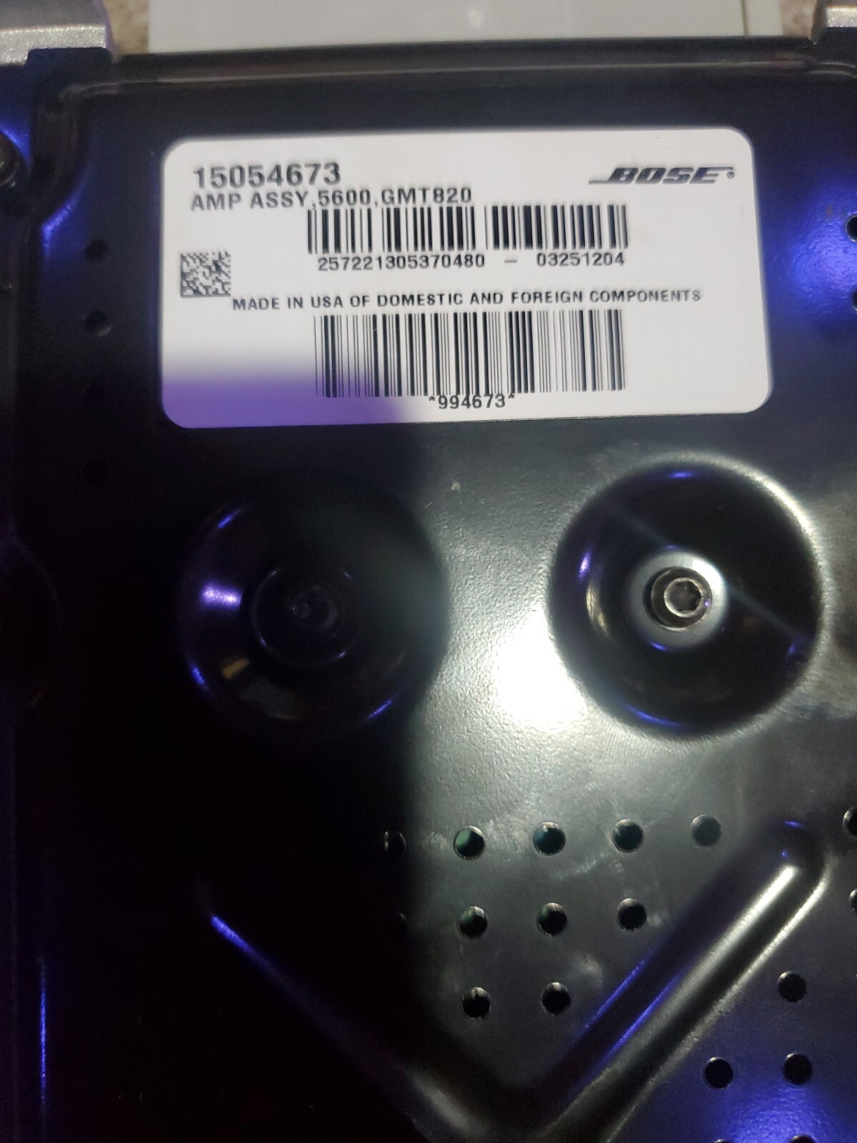 2003-2006+Chevrolet+Suburban+Tahoe+GMC+Yukon+Bose+Amplifier+Amp+OEM+%7C ...
